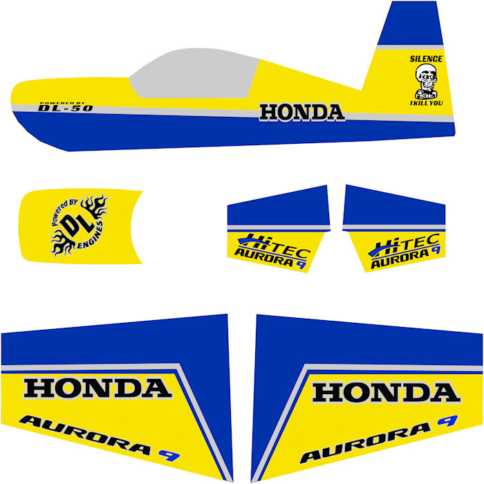 RC Decals / Plane Packages - Ocean Palm Graphics